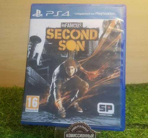 Диск ps4 Infamous: Второй сын Second son