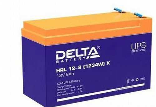 Аккумулятор Delta HRL 12-9 (1234W) X