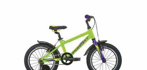 Велосипед детский Format Kids 16 (2021) зеленый