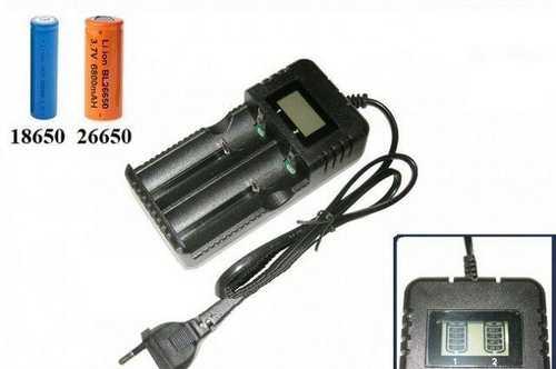 Зарядное устройство HD-8991B для 2 аккумуляторов