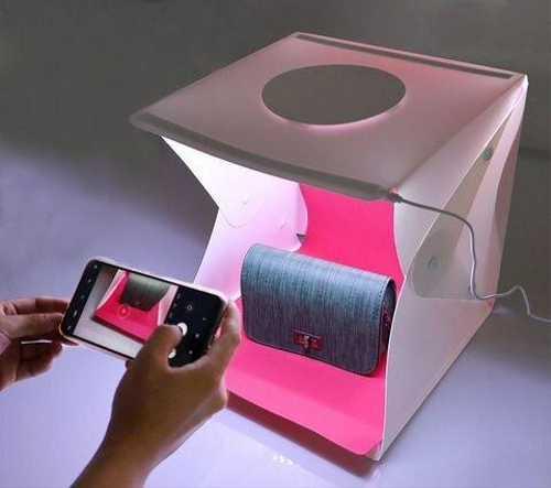 Фото-бокс 40 см лайт-куб с LED-подсветкой