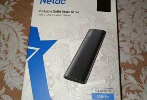 Внешний SSD накопитель Netac 250 Gb