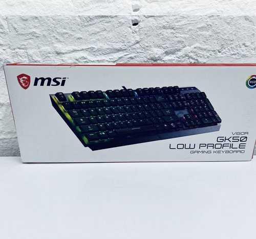 Игровая клавиатура MSI gaming vigor GK50 LOW profi