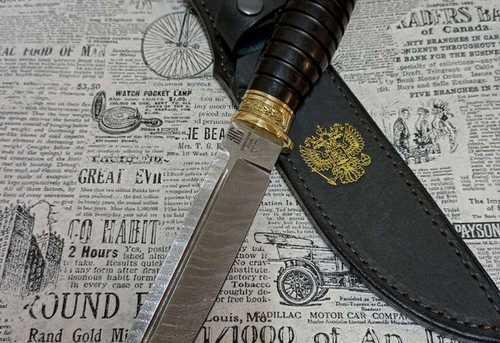Нож Пластунский малый / дамасская сталь