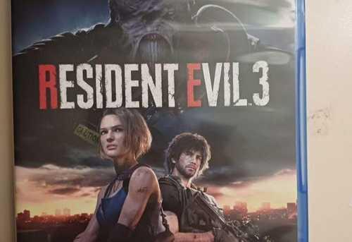 Resident evil 3 remake ps4 (обмен)
