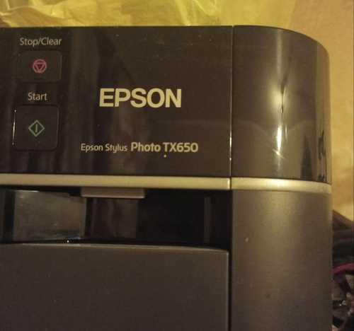 Цветной лазерный принтер мфу epson tx650