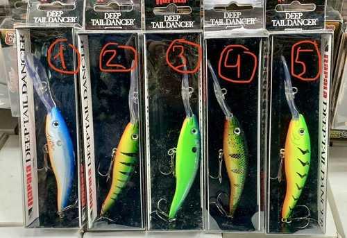 Троллинговые воблеры Rapala Deep Tail Dancer 9 см