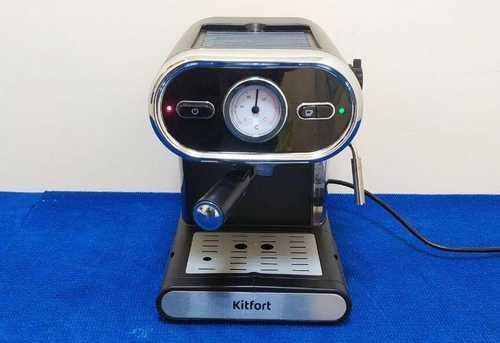 Кофемашина рожковая Kitfort KT-702