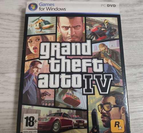 Игра GTA 4 (Grand theft auto 4 pc) для пк