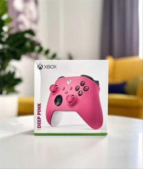 Новый/Геймпад Xbox Series S/X Deep Pink