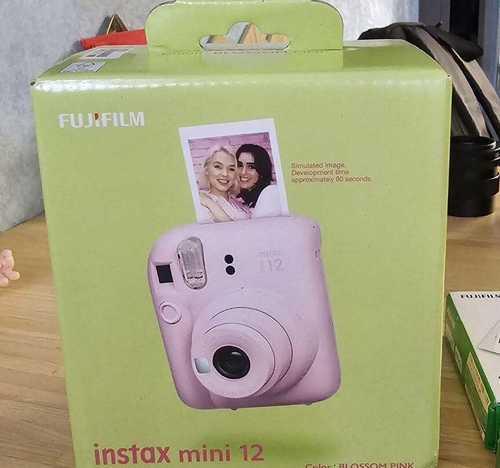 Instax mini 12 розовый