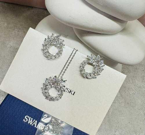 Серьги swarovski louison, кулон swarovski louison