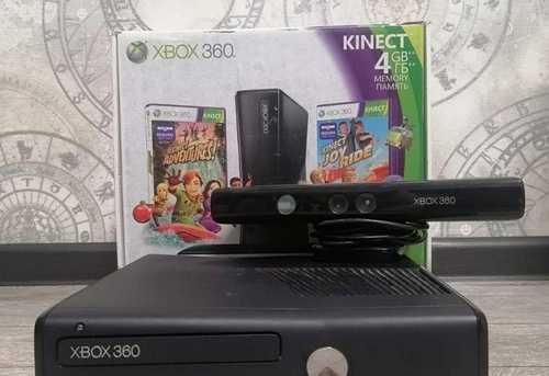 Xbox 360 s 4гб +250гб +игры