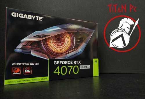 NEW Gigabyte RTX 4070 Super Windforce 12gb / Обмен