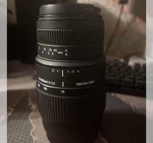 Объектив Sigma dg 70-300mm