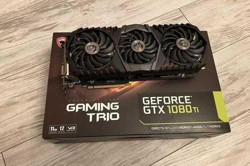 Видеокарта msi gtx 1080ti gamig x trio