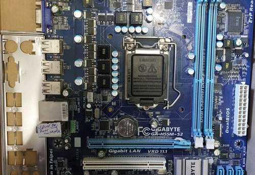 Ga-h55m-s2 Gigabyte (1156, ddr3, mAtx) (2шт)