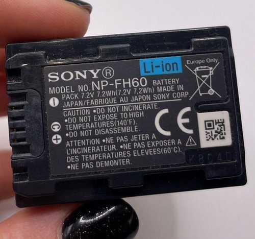 Аккумулятор Sony NP-FH60 бу