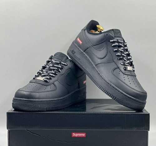 Nike Air Force 1 Low & Supreme Black