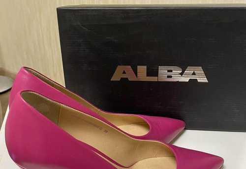 Туфли женские Alba розовые, 39 размер