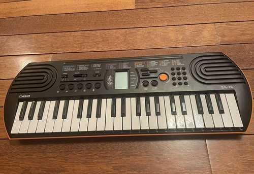 Синтезатор casio SA-76