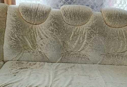 Большой угловой диван бу, раскладной