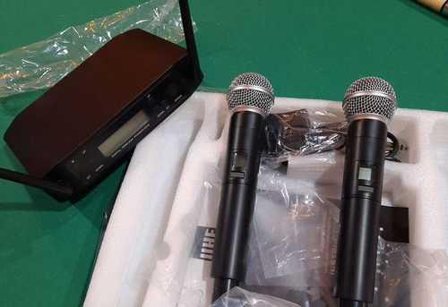 Микрофоны Shure Beta-58 2ш Вокал Радио Pro Реплика