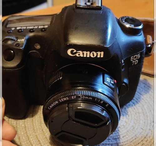 Фотоаппарат canon 7d body или с объективом