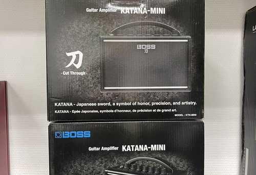 Гитарный комбоусилитель boss katana-mini