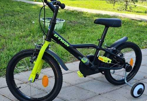 Детский велосипед btwin 16