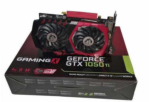 Видеокарта MSI GeForce GTX 1050 Ti gaming X