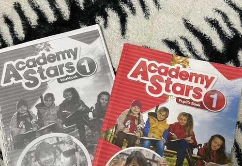 Учебник и тетрадь academy stars 1
