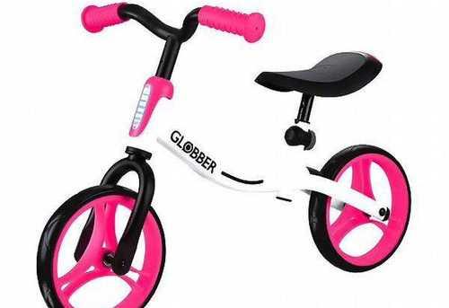 Беговел Globber Go Bike Бело-розовый