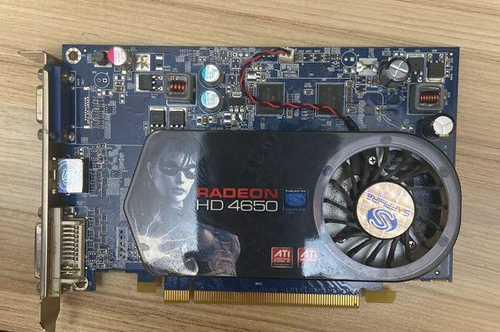 Видеокарта radeon hd4650