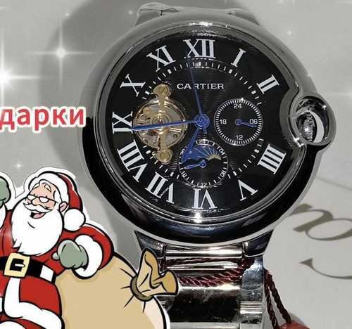 Мужские наручные часы механические cartier