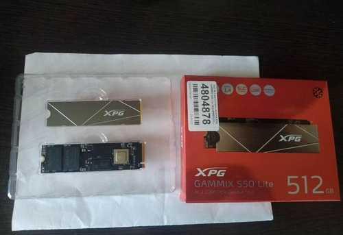 512 гб SSD M.2 adata XPG gammix S50 Lite PCI-E 4.0