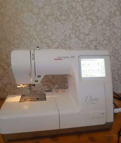Швейно вышивательная машинка bernina bernette 340