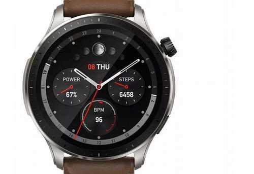 Умные часы Amazfit GTR 4 Brown Leather #385940