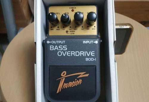 Гитарная педаль Bass overdrive BOD-1