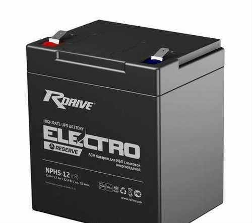 Аккумулятор для ибп R-drive Electro Reserve 5.7Ач