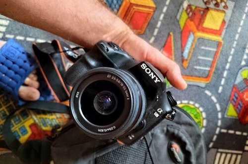 Фотоаппарат Sony Alpha ilca-68 Kit 18-55 мм f/3.5