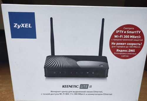 WiFi роутер (маршрутизатор) zyxel Keenetic Lite II