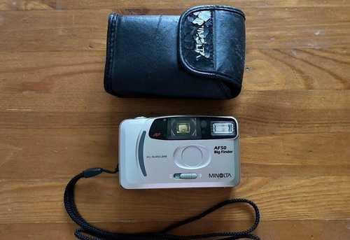 Плёночный фотоаппарат Minolta AF50