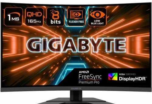 Gigabyte 31.5" G32QC A черный VA LED 1ms 16:9 hdmi