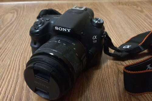 Зеркальный фотоаппарат Sony alfa SLT-A58