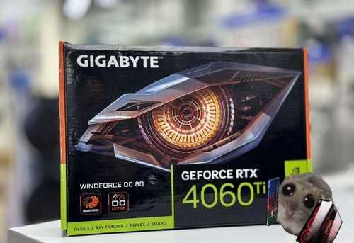 Видеокарта gigabyte GeForce RTX 4060 Ti windforce
