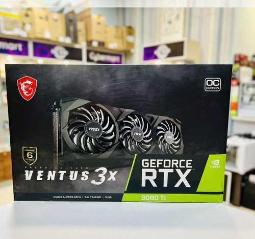 Видеокарта MSI GeForce RTX 3080 Ti ventus 3x OC 12