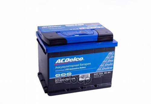 Аккумулятор ACDelco 60 А/ч обратная R+ 242x175x