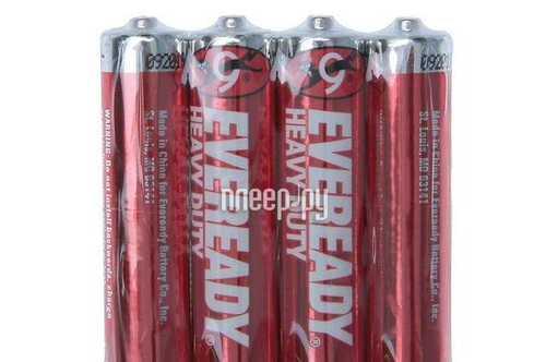 AAA - Energizer Eveready R03 1.5V 4 штуки E301