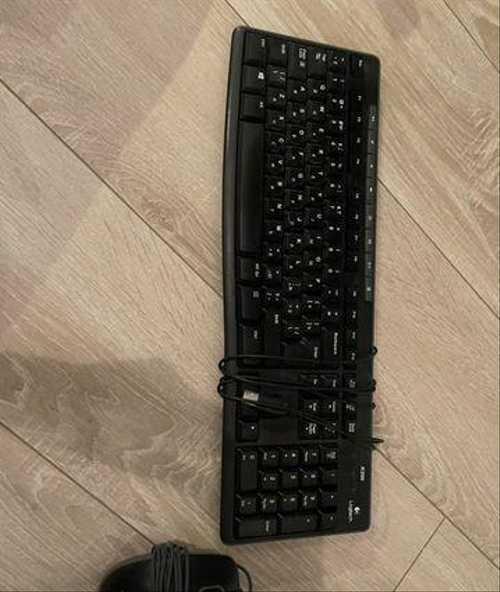 Клавиатура, мышь Logitech K200 и др